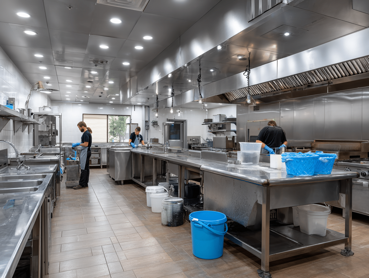 Effective Deep Cleaning Tips for Commercial Kitchens to Ensure Safety